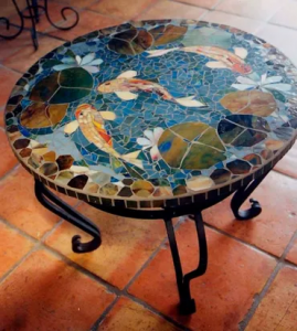 direct mosaic method - Rebeca Wilkie Designs - Mosaic Workshops/Art ...